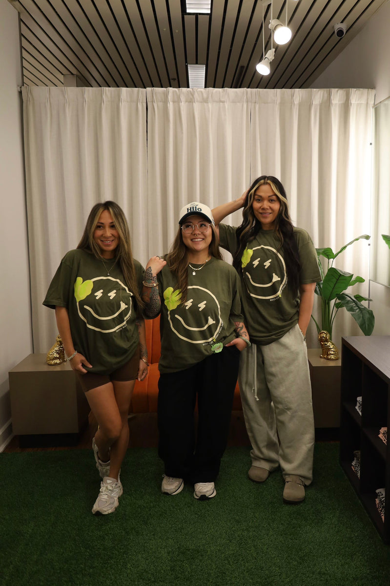 BUJO BAE X SS HAWAII COLLAB- MATCHA ANTHIRIUM TEE – Short Stack HI